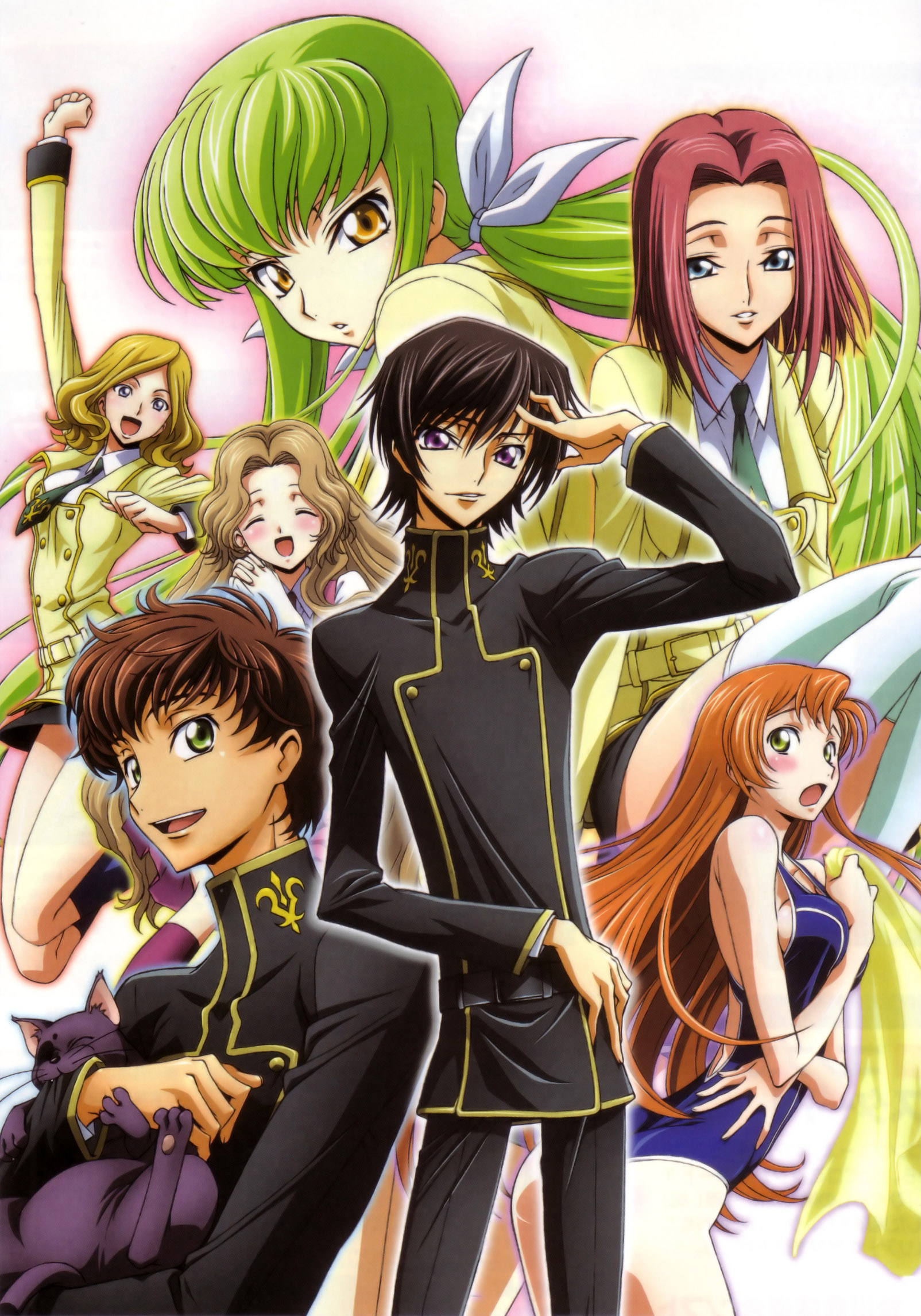 The Big ImageBoard (TBIB) - 2boys 5girls arthur (code geass) ashford ...