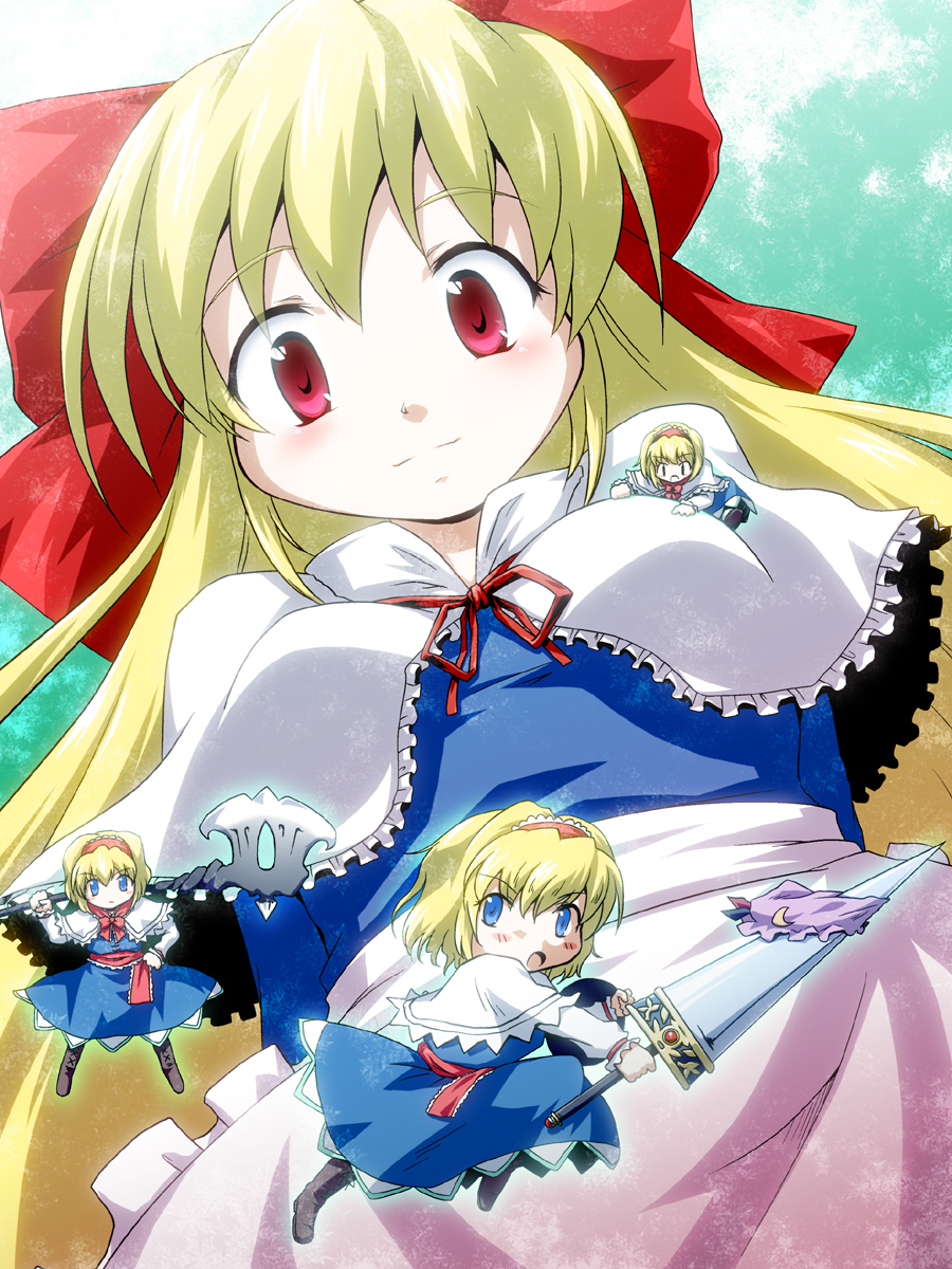 The Big ImageBoard (TBIB) - 1girl alice margatroid axe blonde hair commentary request futatsuki ...