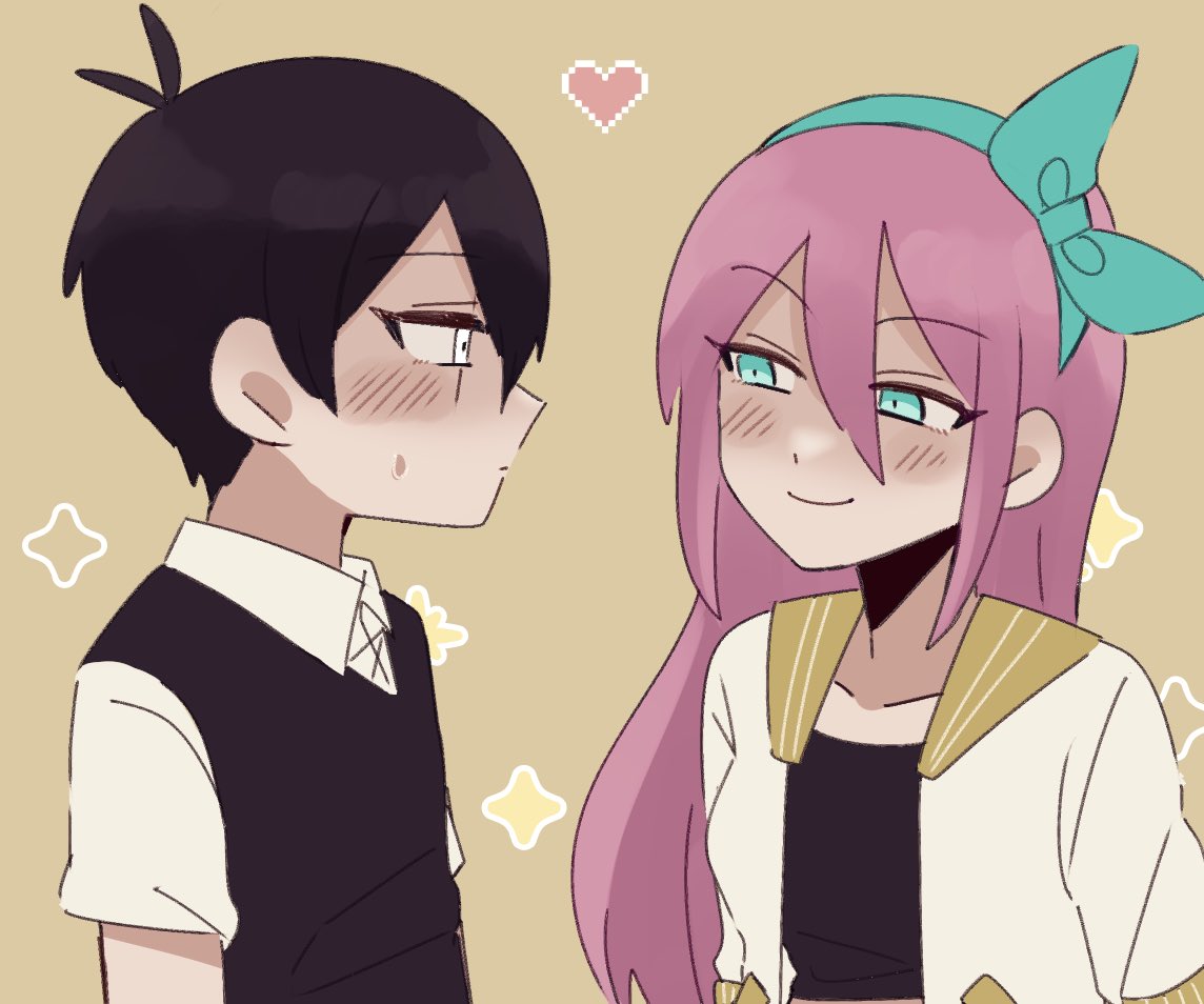 The Big ImageBoard (TBIB) - 1boy 1girl andou (sino spkt) aubrey (faraway) (omori) aubrey (omori ...