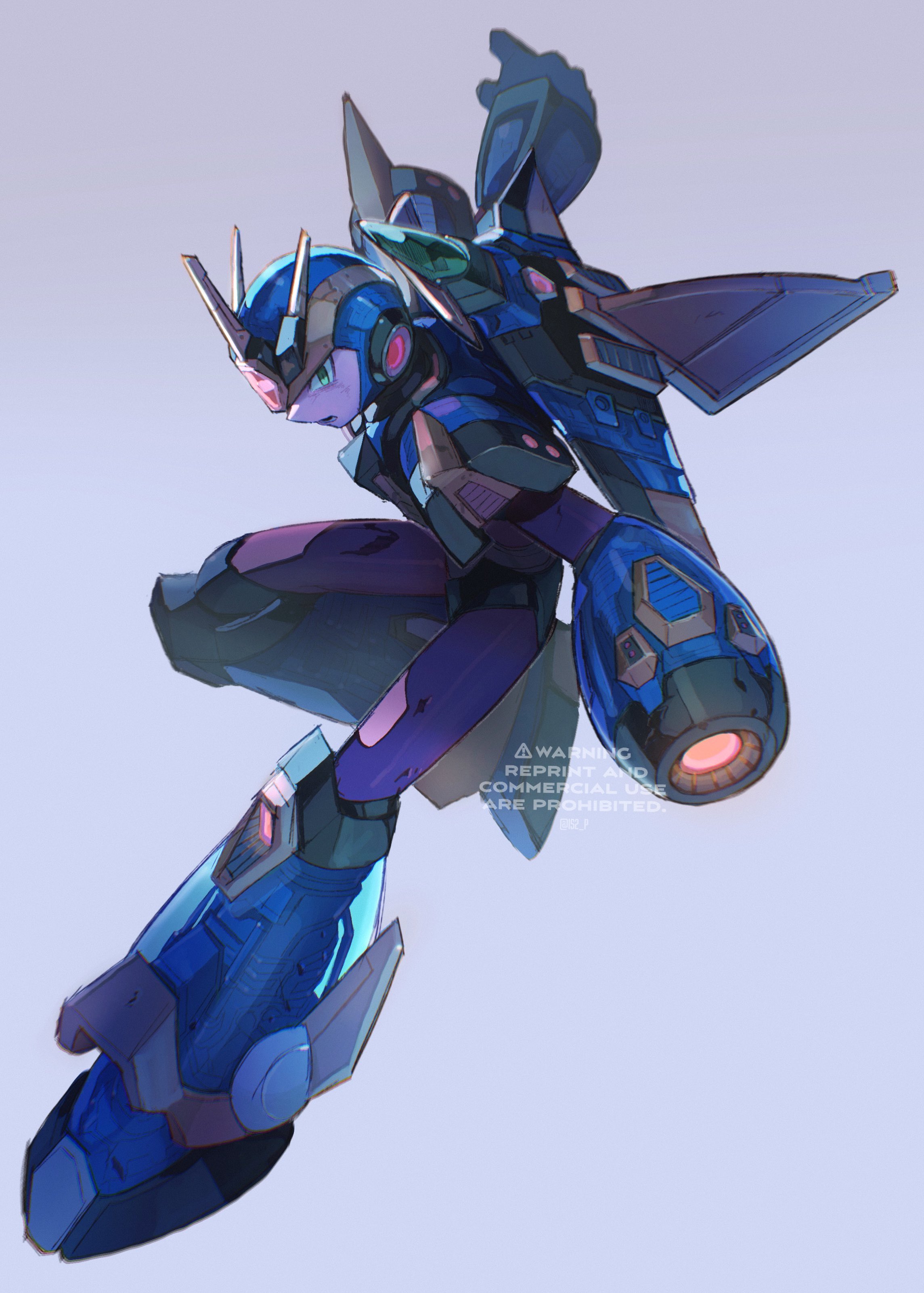 The Big ImageBoard (TBIB) - 1boy absurdres android arm cannon armor ...