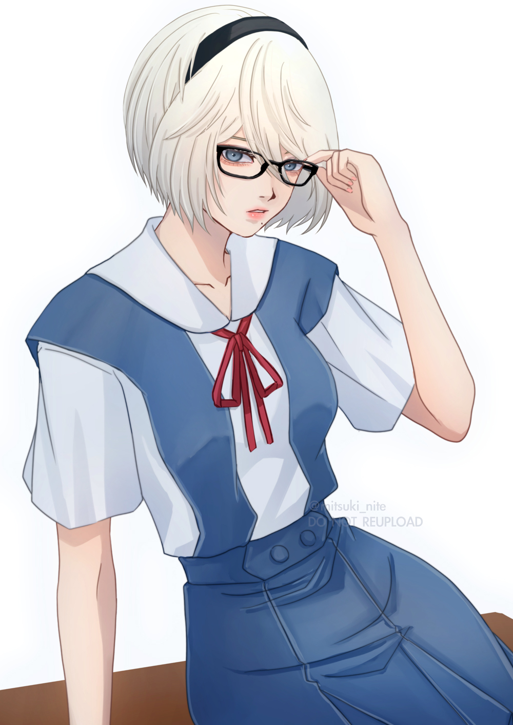 The Big ImageBoard (TBIB) - 1girl 2b (nier:automata) alternate costume ...