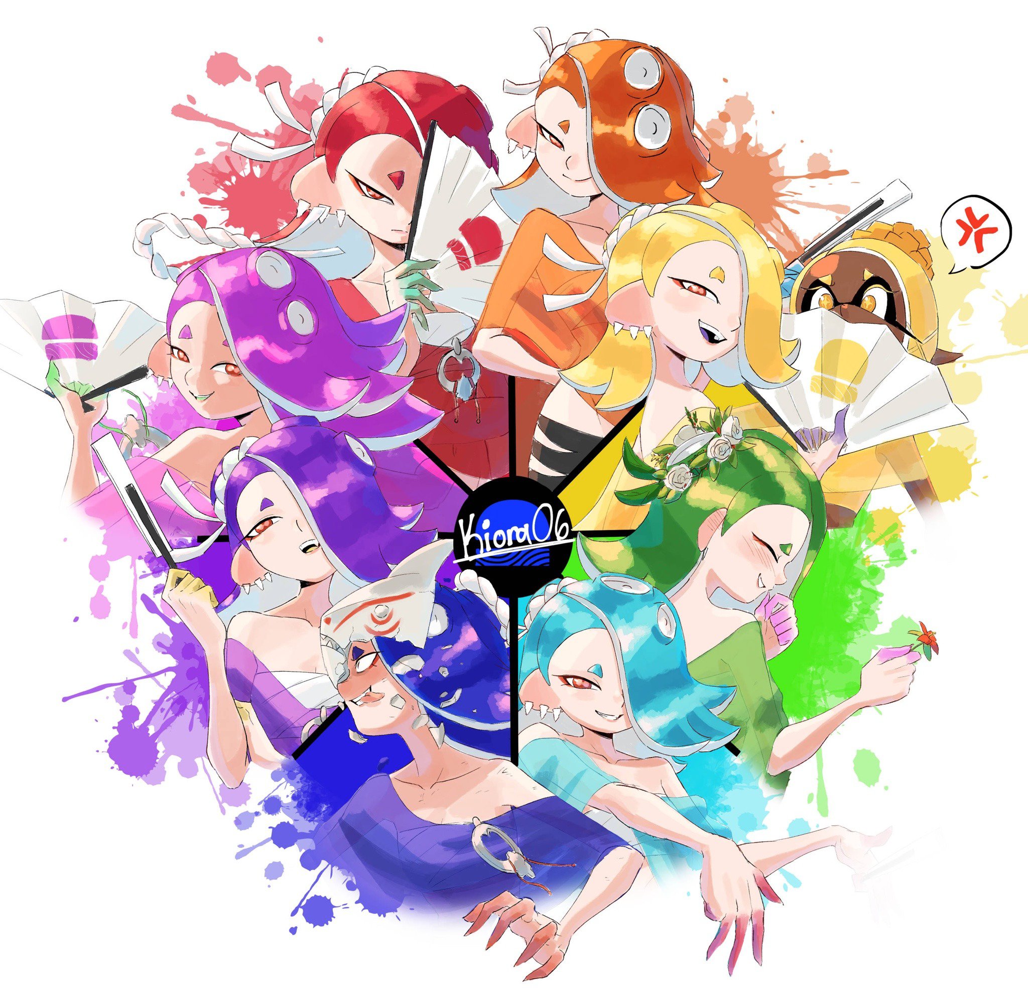 The Big ImageBoard (TBIB) - 2girls anger vein artist name blonde hair ...