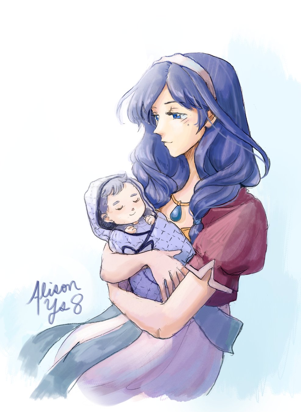 The Big ImageBoard (TBIB) - 1boy 1girl alison's son (ys) alison (ys ...