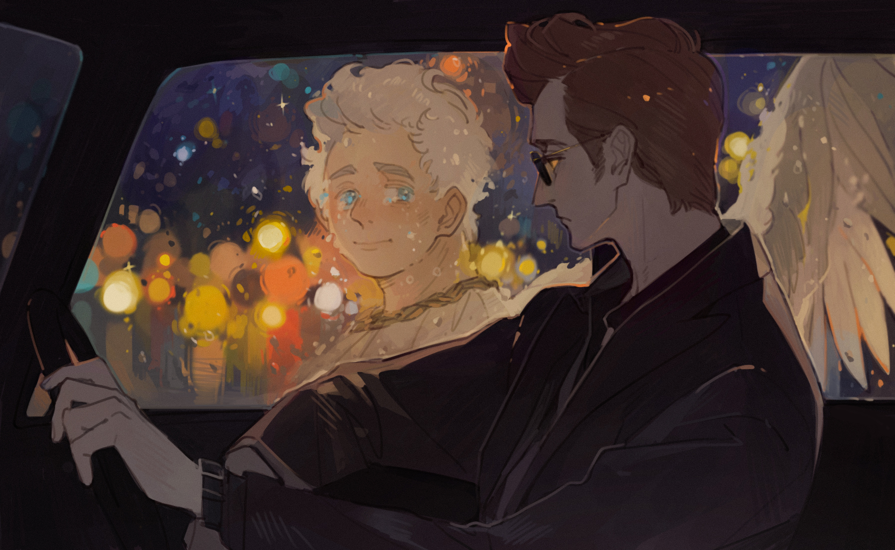 The Big ImageBoard (TBIB) - 2023 angel angel humanoid aziraphale (good ...