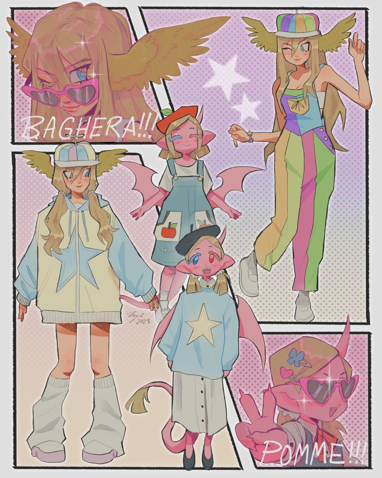 The Big ImageBoard (TBIB) - 2girls animal ears baggy clothes baghera ...