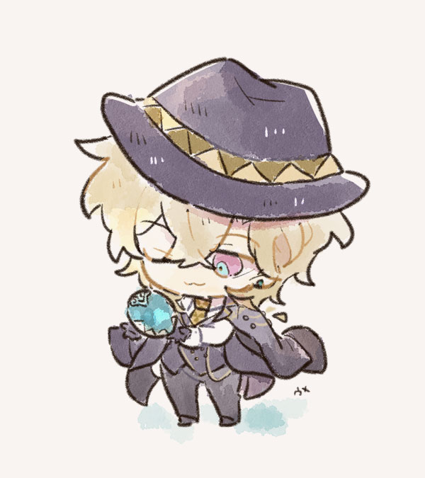 The Big ImageBoard (TBIB) - 1boy :3 arm out of sleeve aventurine ...