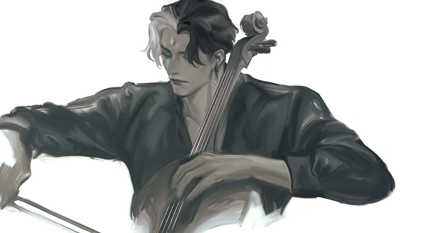 The Big ImageBoard (TBIB) - 1boy black hair black shirt closed eyes ...