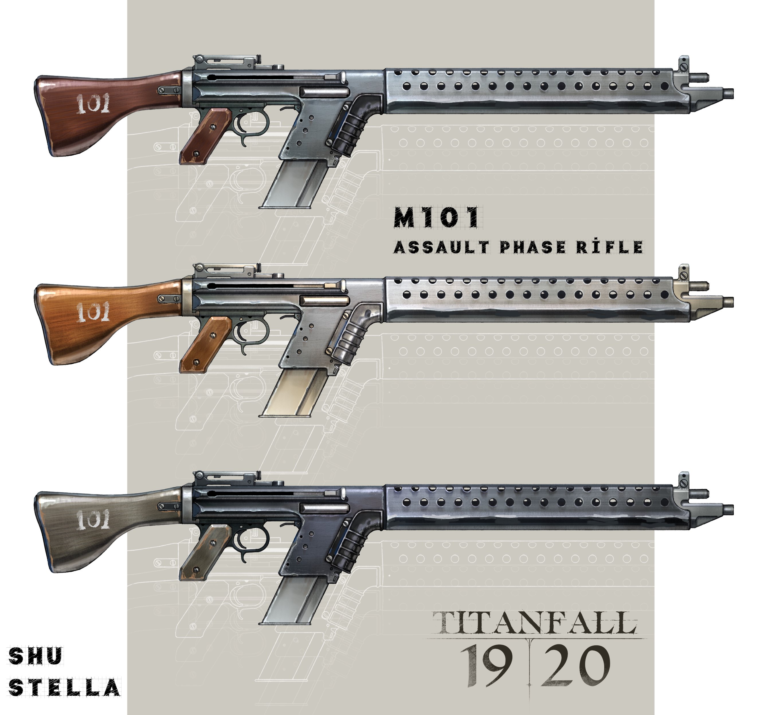 The Big ImageBoard (TBIB) - absurdres artist name assault rifle from side gun highres no humans ...
