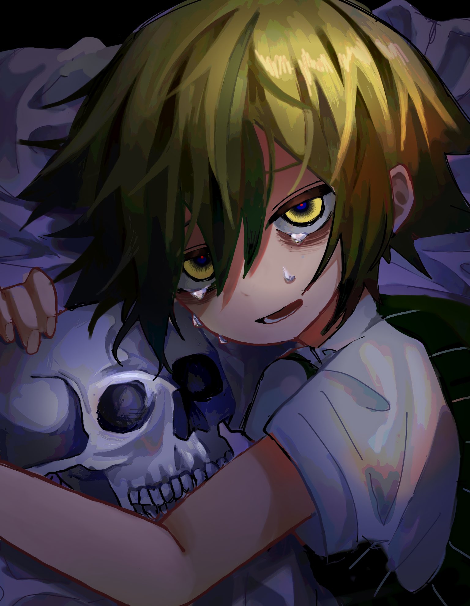 The Big ImageBoard (TBIB) - 1boy alternate eye color basil (faraway ...