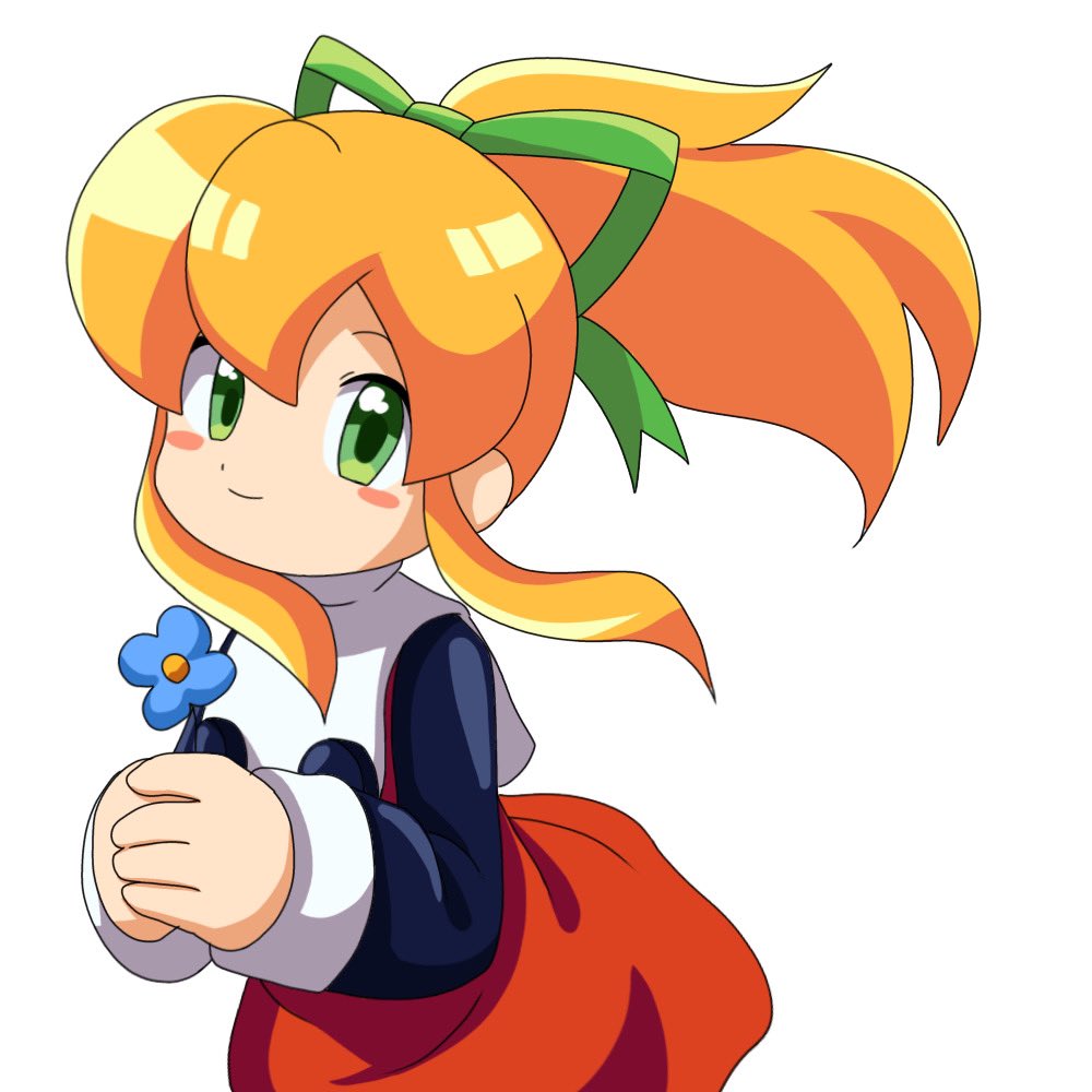 The Big ImageBoard (TBIB) - 1girl blonde hair blue flower bow closed ...