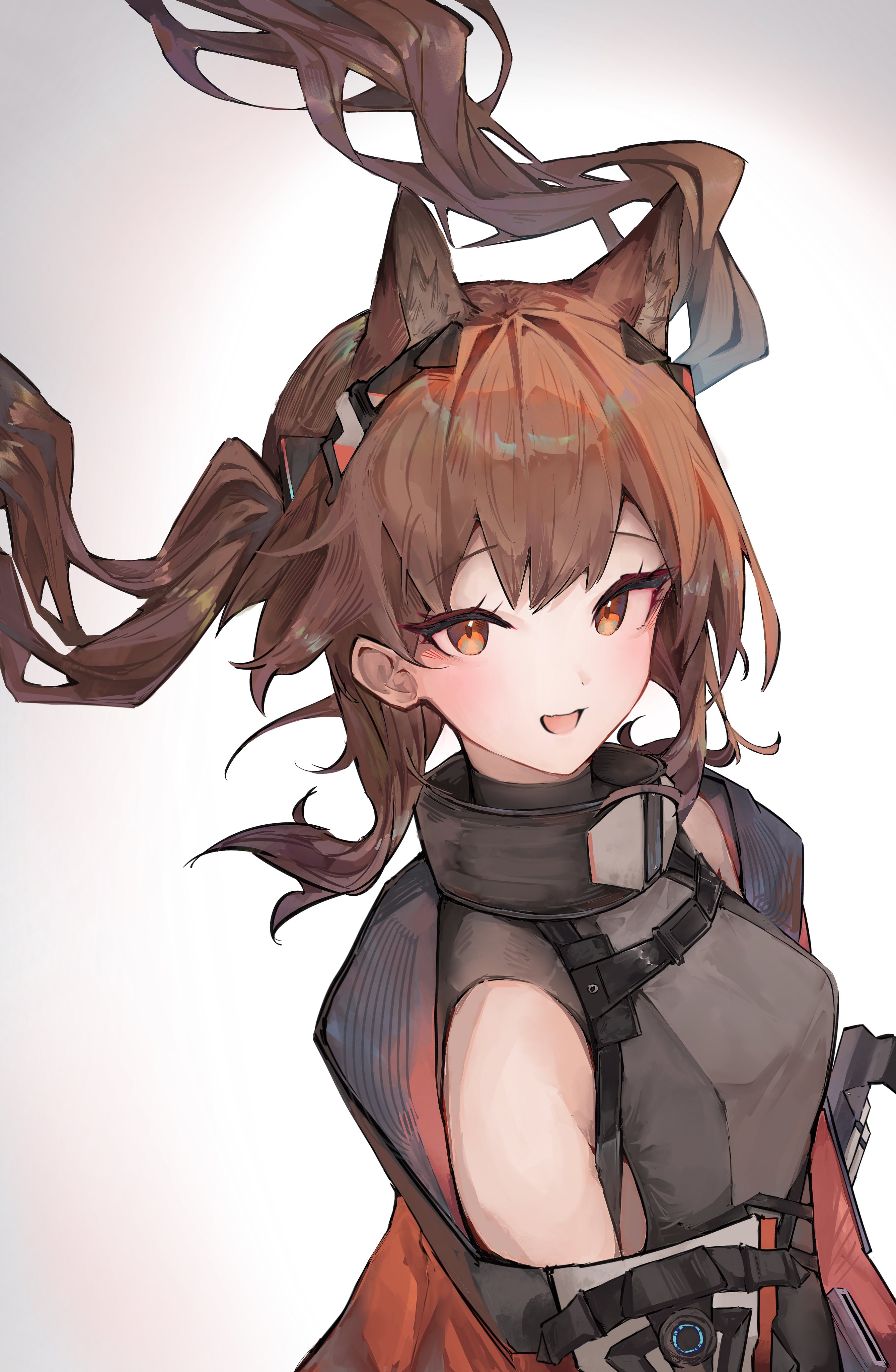 The Big ImageBoard (TBIB) - 1girl :d absurdres angelina (arknights) angelina (endfield ...