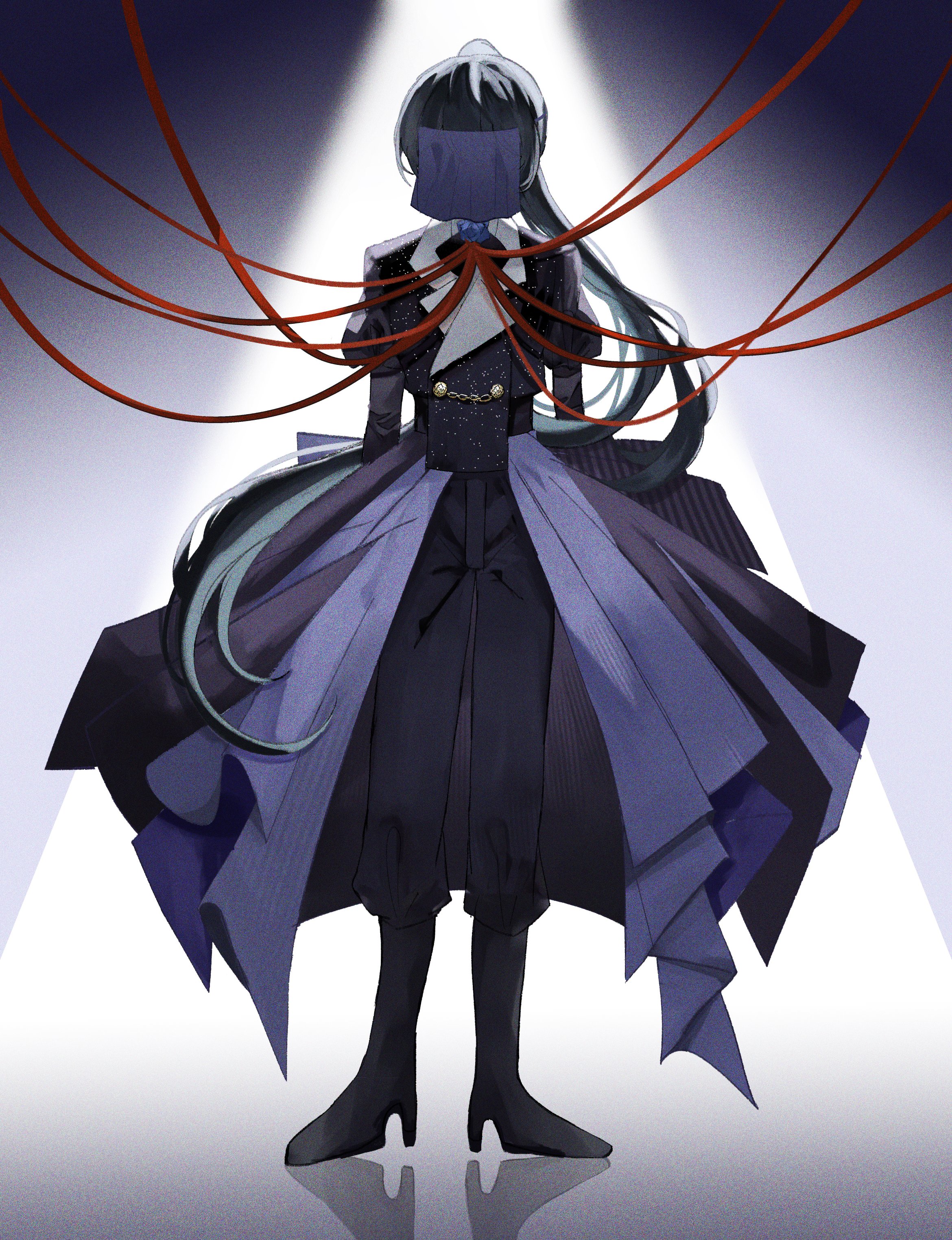 The Big ImageBoard (TBIB) - 1girl absurdres ado (utaite) bad id bad twitter id black bow black ...