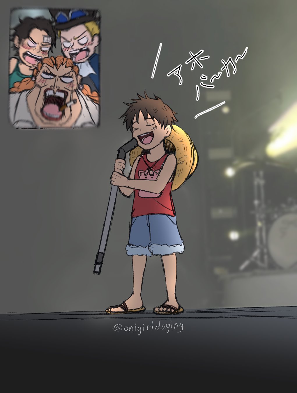 The Big ImageBoard (TBIB) - 1girl 3boys ^ ^ aged down ascot black hair blank eyes blonde hair ...