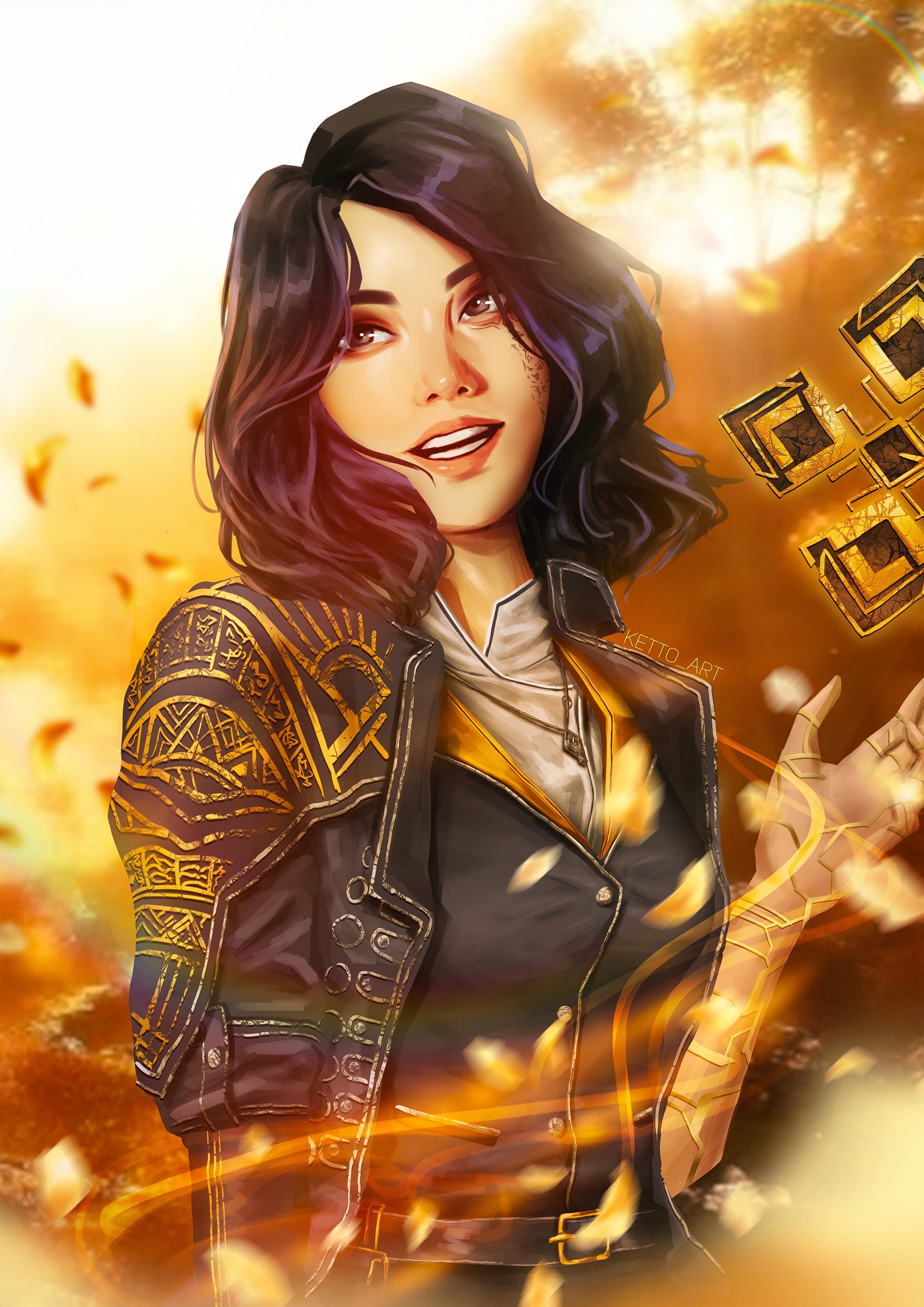 The Big ImageBoard (TBIB) - 1girl absurdres arm tattoo asian black hair brown eyes clair obscur ...