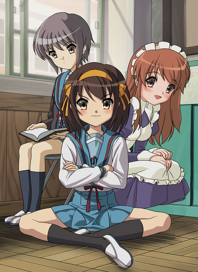 The Big Imageboard Tbib Asahina Mikuru Black Hair Blue Sailor