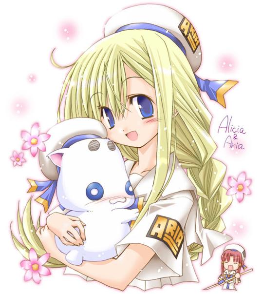 The Big Imageboard Tbib Alicia Florence Aria Blonde Hair Blue Eyes