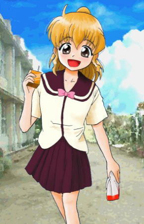 The Big ImageBoard (TBIB) - blonde hair brown eyes lowres mahoromatic ...