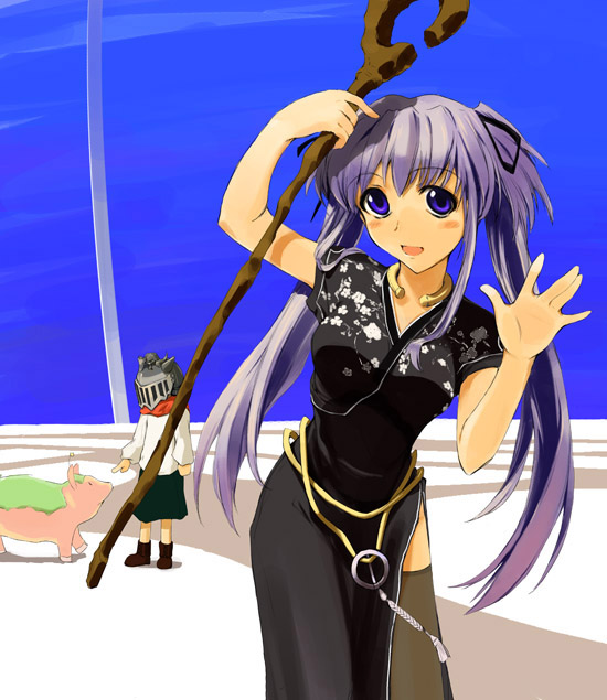 The Big ImageBoard (TBIB) - 2girls blue eyes glowing kirikawa ikumu ...