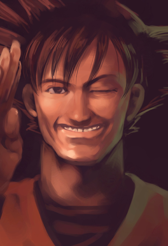 The Big ImageBoard (TBIB) - dragon ball dragon ball z grin male focus ...
