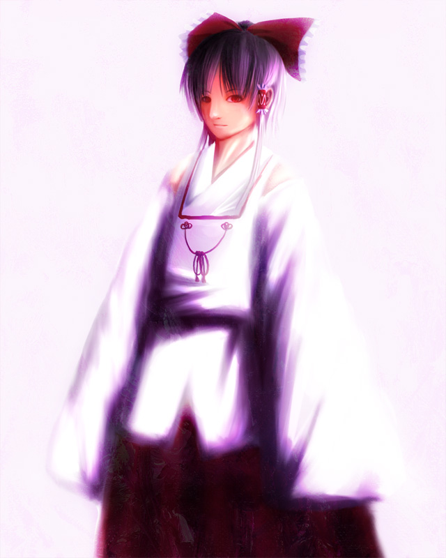 The Big ImageBoard (TBIB) - aojiru (shiro to kuro no mukyou) bow hair ...