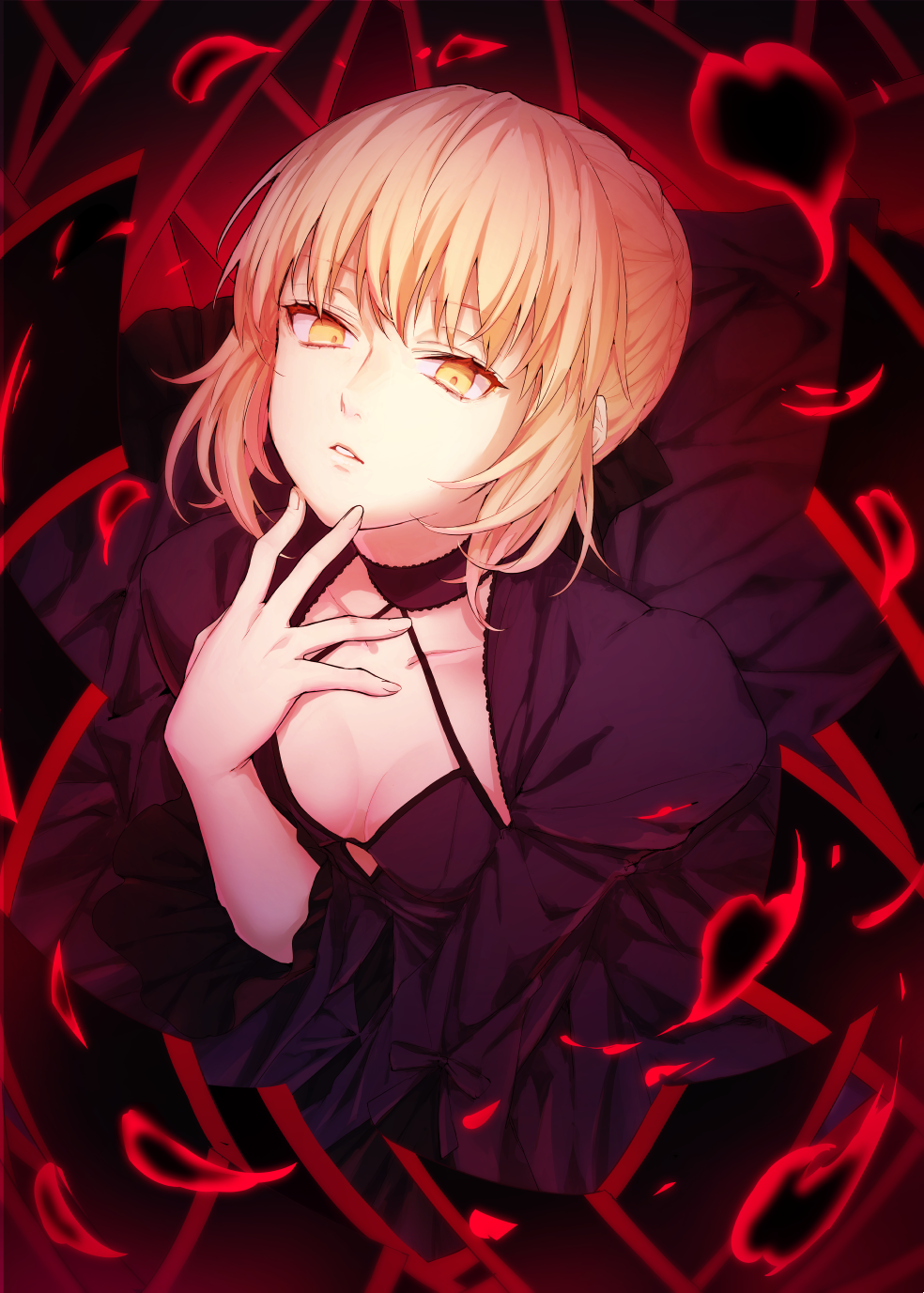 The Big ImageBoard (TBIB) - 1girl ahoge artoria pendragon (fate) bad id bad pixiv id bandages ...
