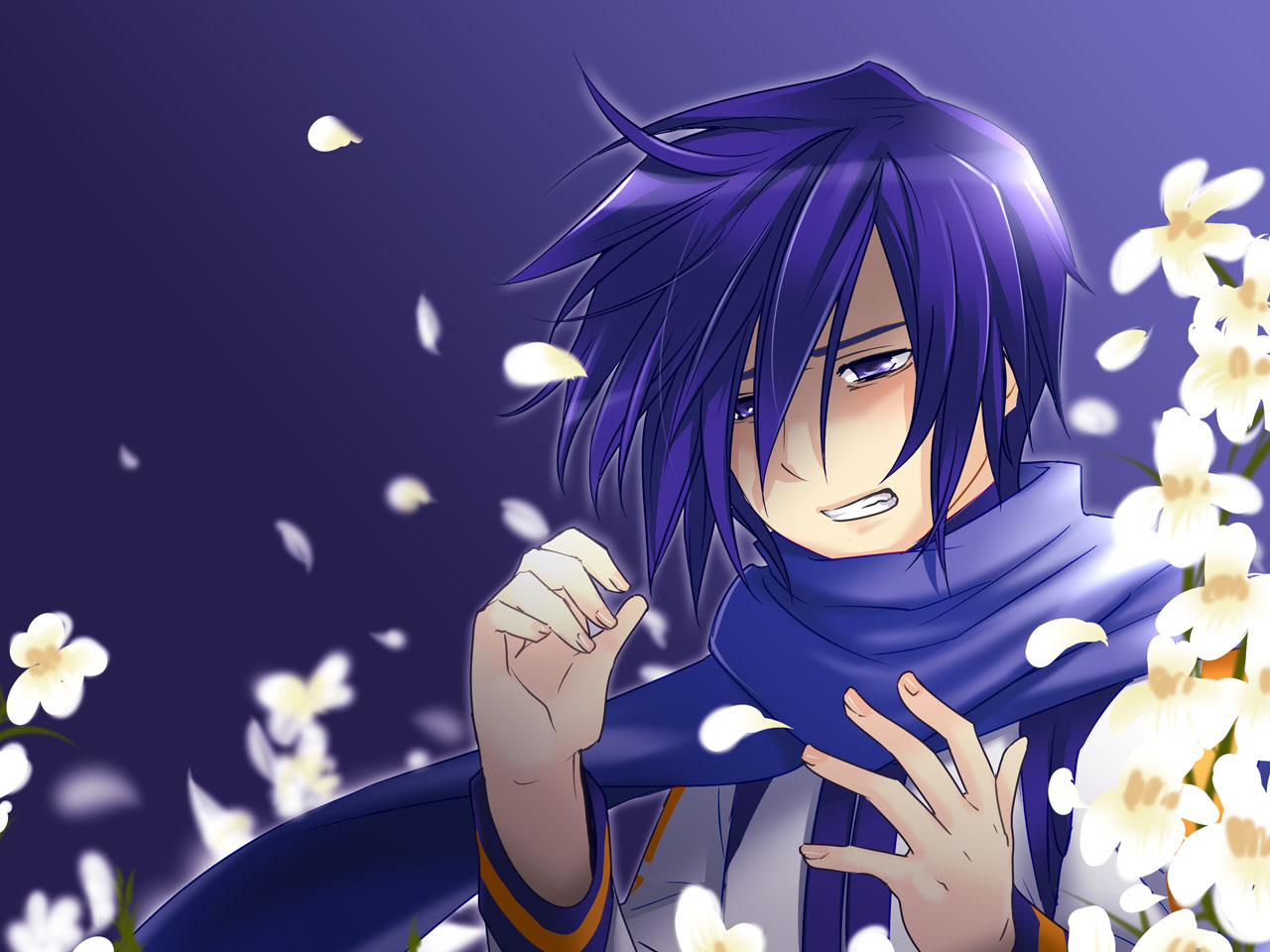 The Big ImageBoard (TBIB) - 1boy blue scarf caffein commentary request ...