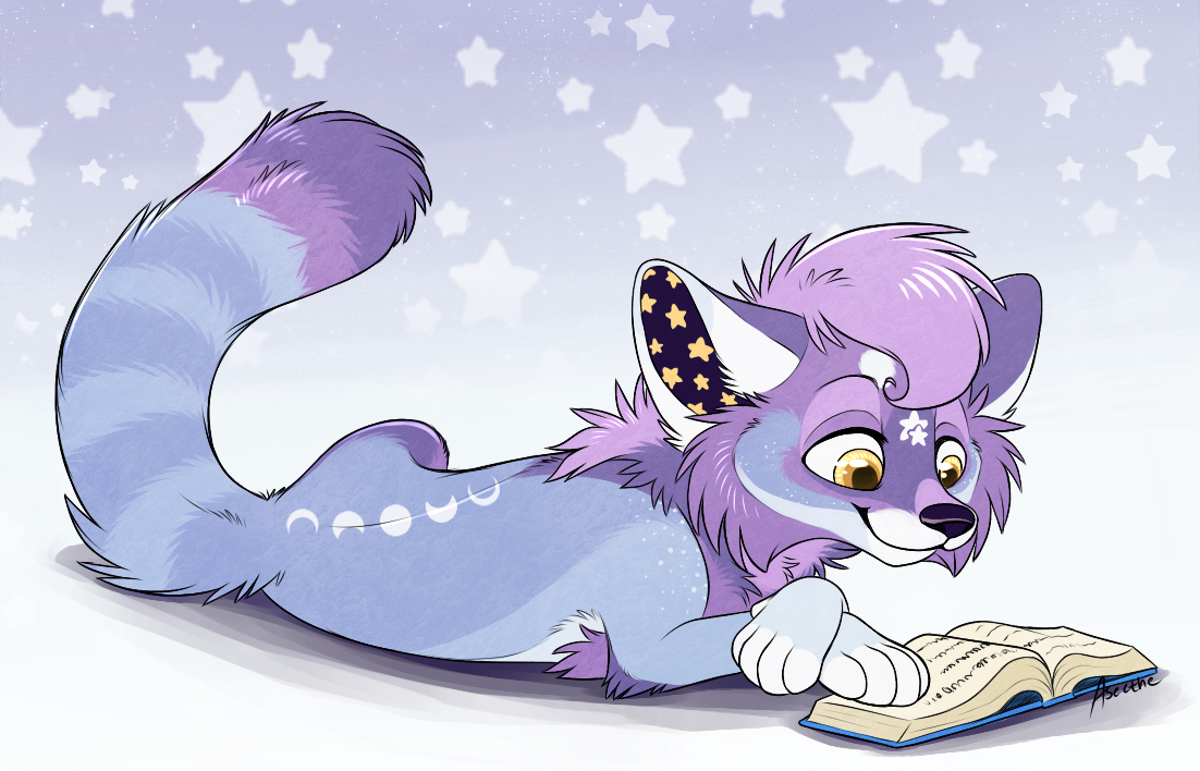 The Big ImageBoard (TBIB) - 2018 ambiguous gender anthro aseethe book canid canine digital media ...