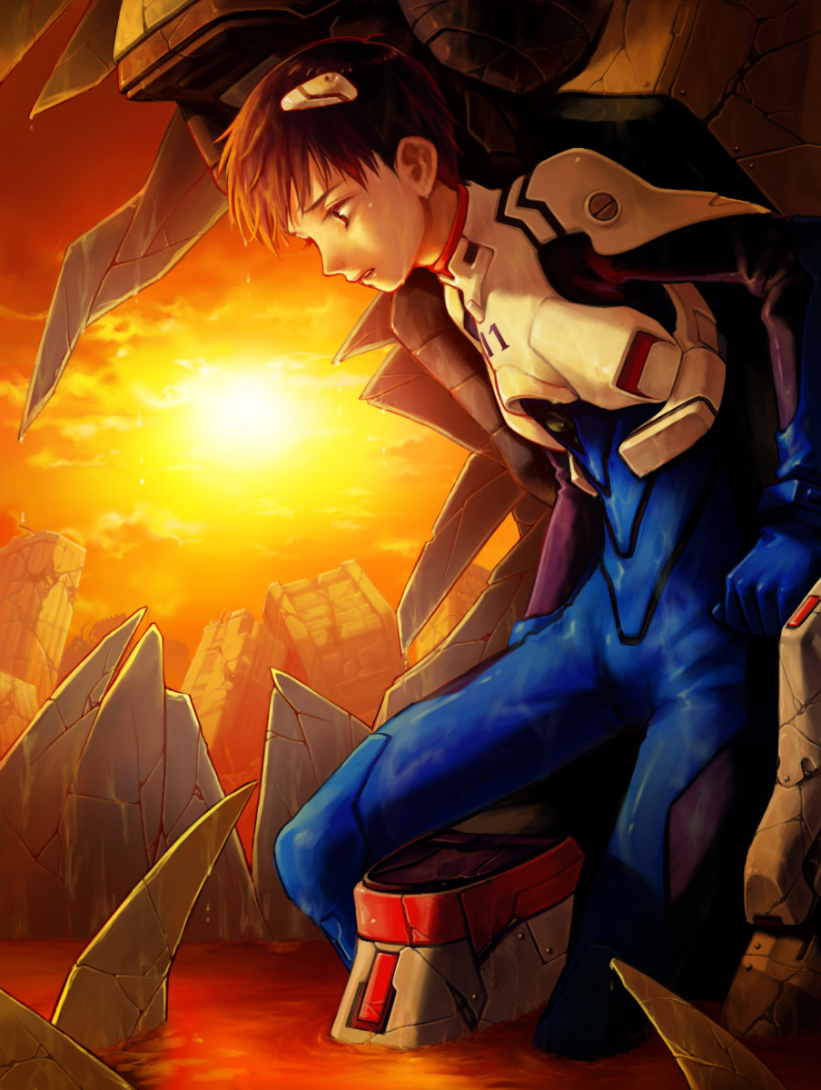 The Big ImageBoard (TBIB) - bad end brown eyes brown hair cockpit entry ...