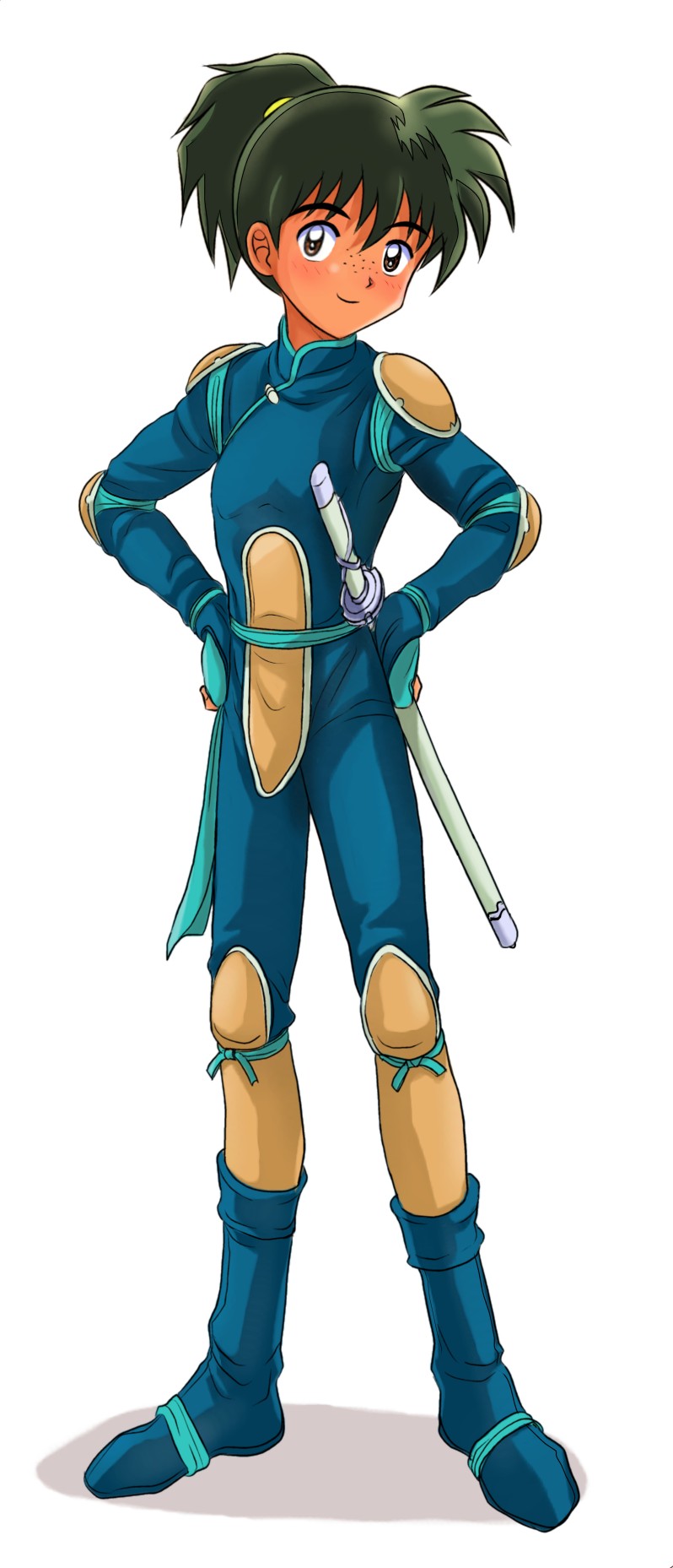 The Big ImageBoard (TBIB) - 1boy armor blush highres inuyasha katana ...