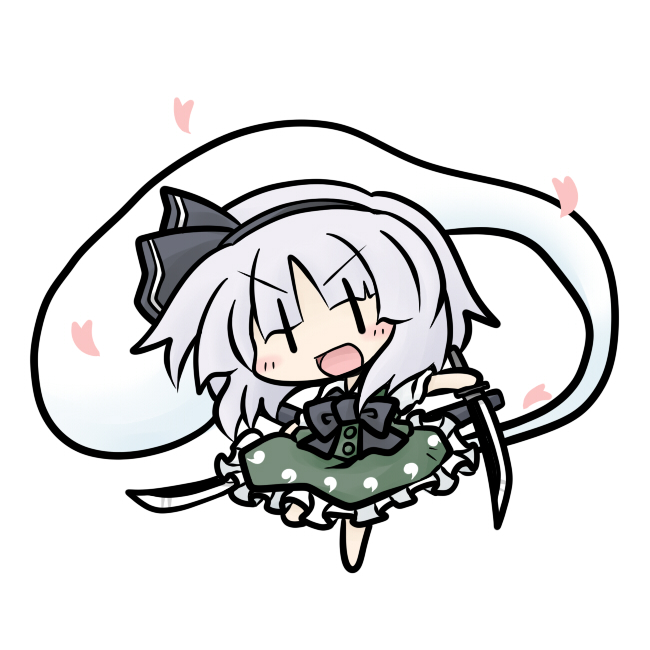 The Big ImageBoard (TBIB) - chibi katana konpaku youmu konpaku youmu ...