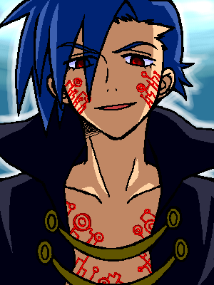 The Big ImageBoard (TBIB) - antispiral kamina blue hair cape evil ...