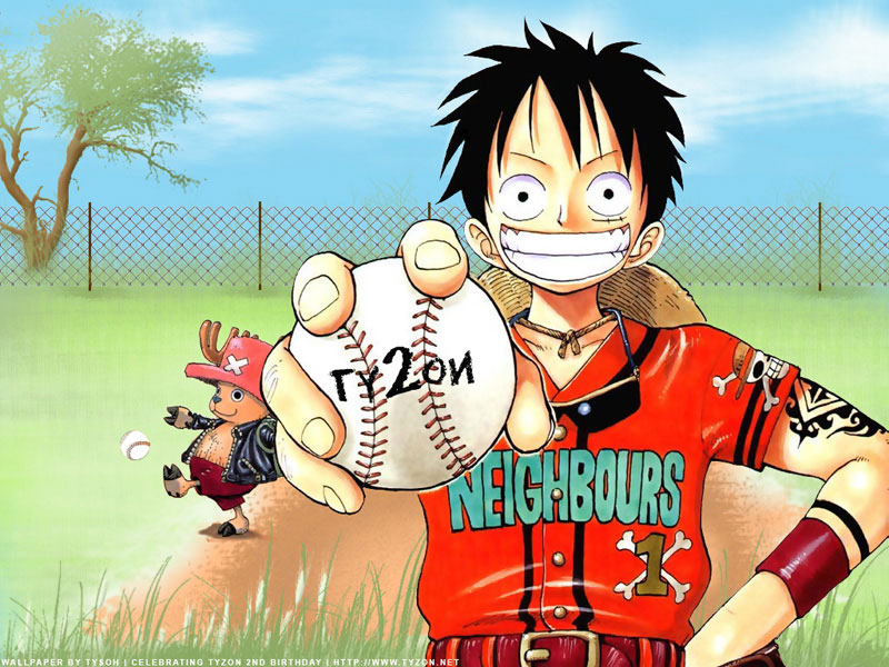 The Big ImageBoard (TBIB) - anime baseball belt black hair monkey d ...