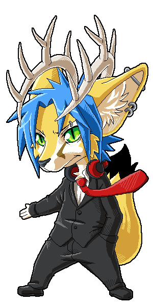 The Big ImageBoard (TBIB) - 1:2 2d animation alpha channel animated anthro antlers canid canine ...