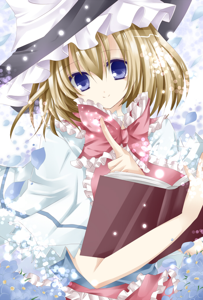 The Big ImageBoard (TBIB) - 1girl alice margatroid ascot bad id bad pixiv id blonde hair blue ...