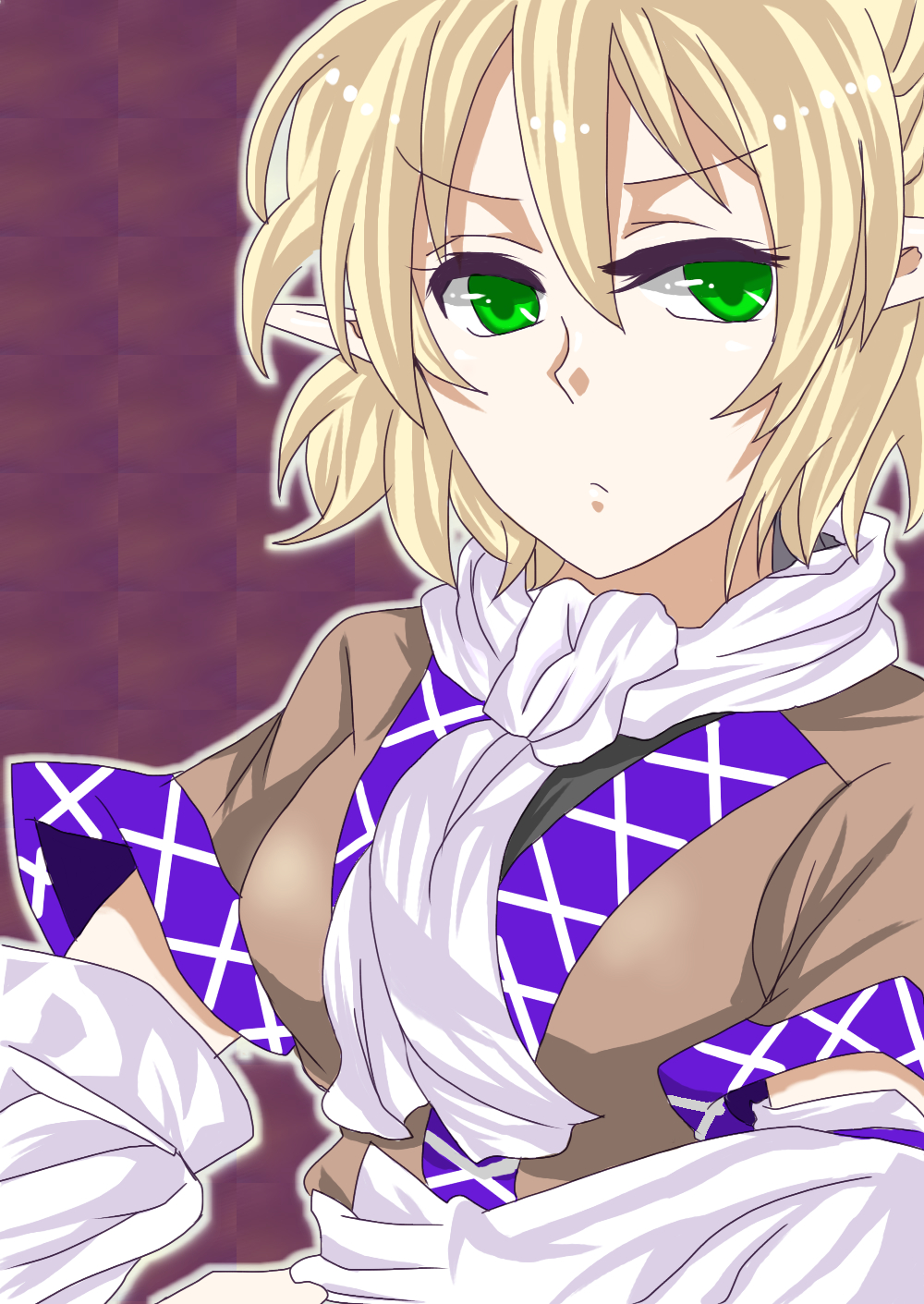 The Big Imageboard Tbib Bad Id Bad Pixiv Id Blonde Hair Green Eyes