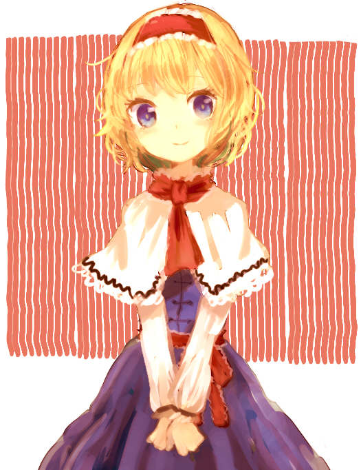 The Big ImageBoard (TBIB) - 1girl alice margatroid bad id bad pixiv id blonde hair blue eyes ...