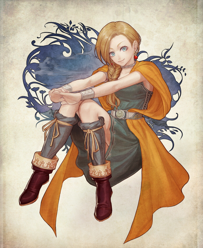 The Big Imageboard Tbib 1girl Bad Id Bad Pixiv Id Belt Bianca Dq5