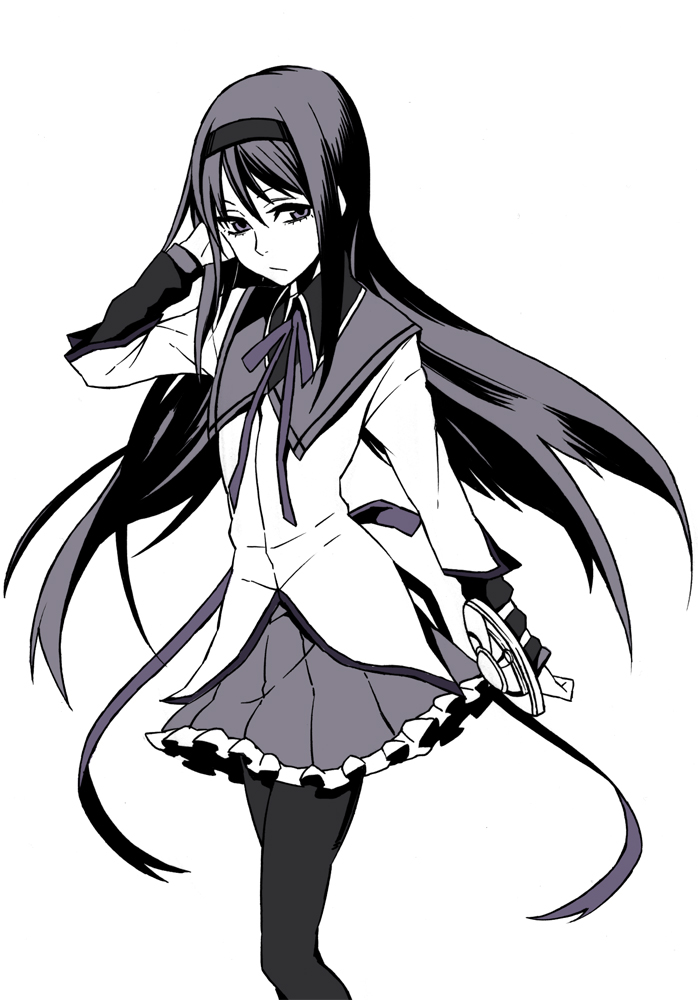 The Big Imageboard Tbib 1girl Akemi Homura Akemi Homura Magical