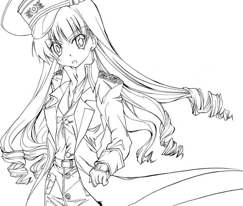 The Big ImageBoard (TBIB) - alice soft daiteikoku gloves hat long hair ...