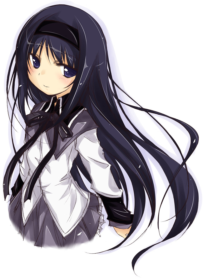The Big Imageboard Tbib 1girl Akemi Homura Akemi Homura Magical