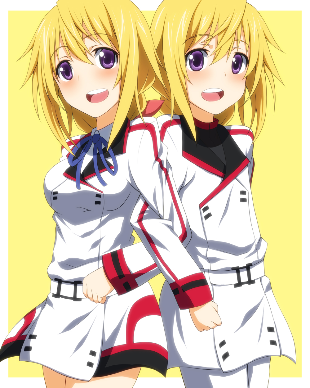 The Big Imageboard Tbib 2girls Blonde Hair Charlotte Dunois