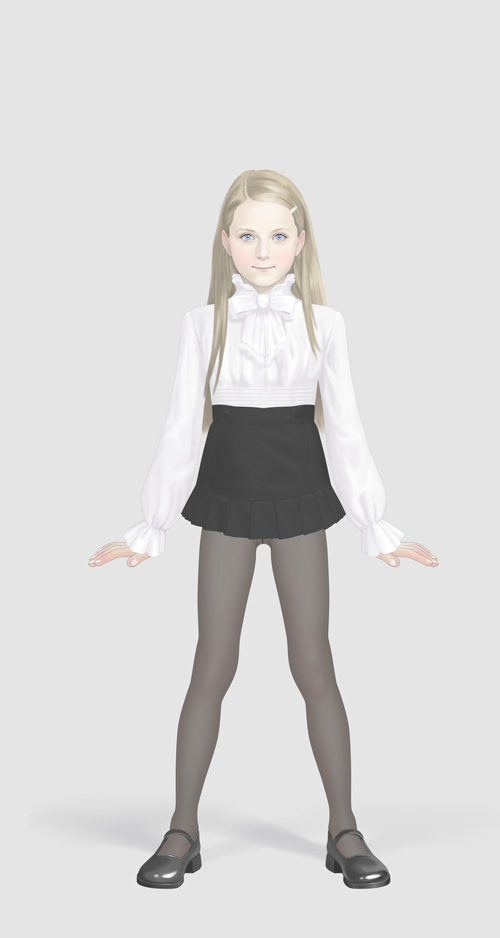 The Big Imageboard Tbib Blonde Hair Michito Sorataka Pantyhose