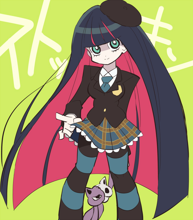 The Big ImageBoard (TBIB) - panty & stocking with garterbelt school ...