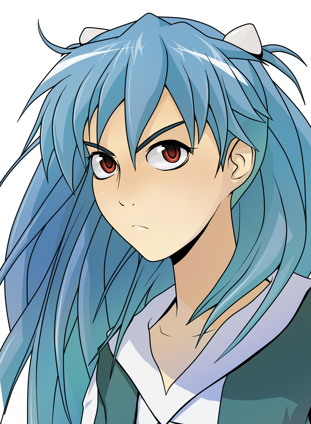 The Big ImageBoard (TBIB) - 1girl angry ayanami rei ayanami rei (cosplay) bad id bad pixiv id ...