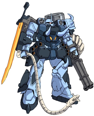 The Big ImageBoard (TBIB) - gouf custom gun gundam gundam 08th ms team ...