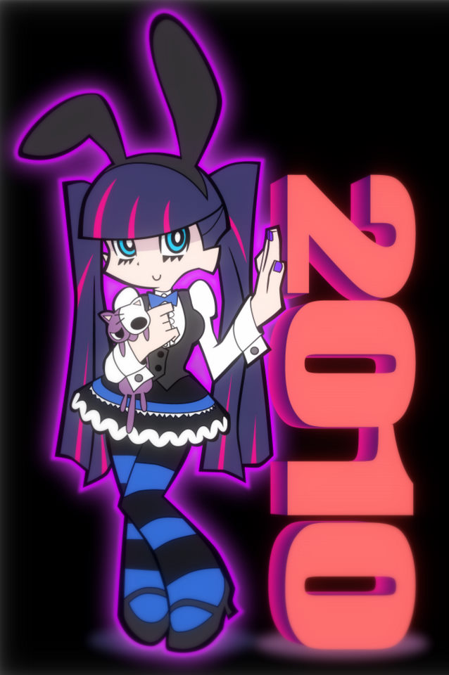 The Big ImageBoard (TBIB) - 2010 animal ears panty & stocking with ...