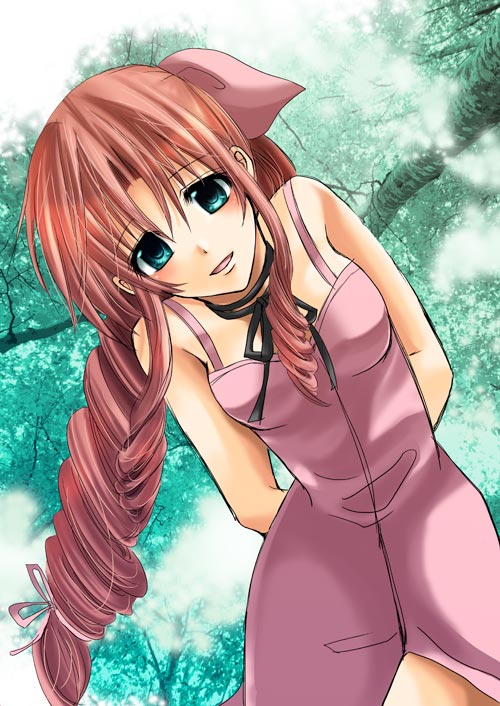 The Big Imageboard Tbib Aerith Gainsborough Arms Behind Arms Behind