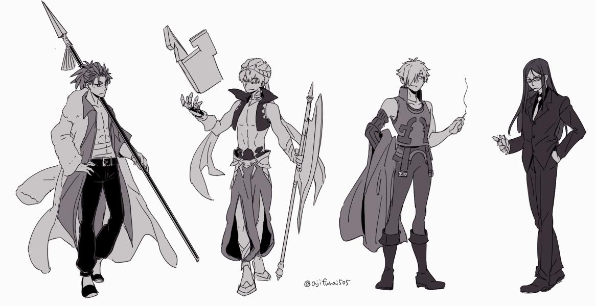 The Big ImageBoard (TBIB) - 4boys arabian clothes asaya minoru axe ...