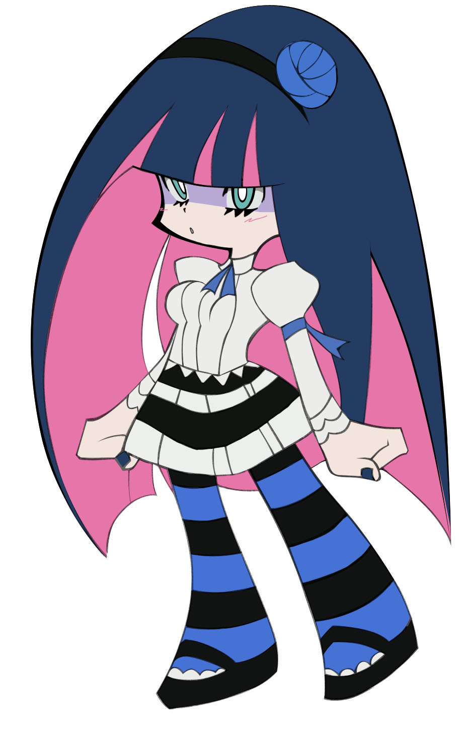 The Big ImageBoard (TBIB) - blush highres panty & stocking with ...