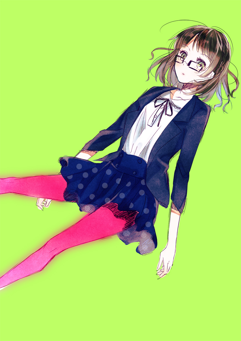 The Big Imageboard Tbib 1girl Bad Id Bad Pixiv Id Glasses Original